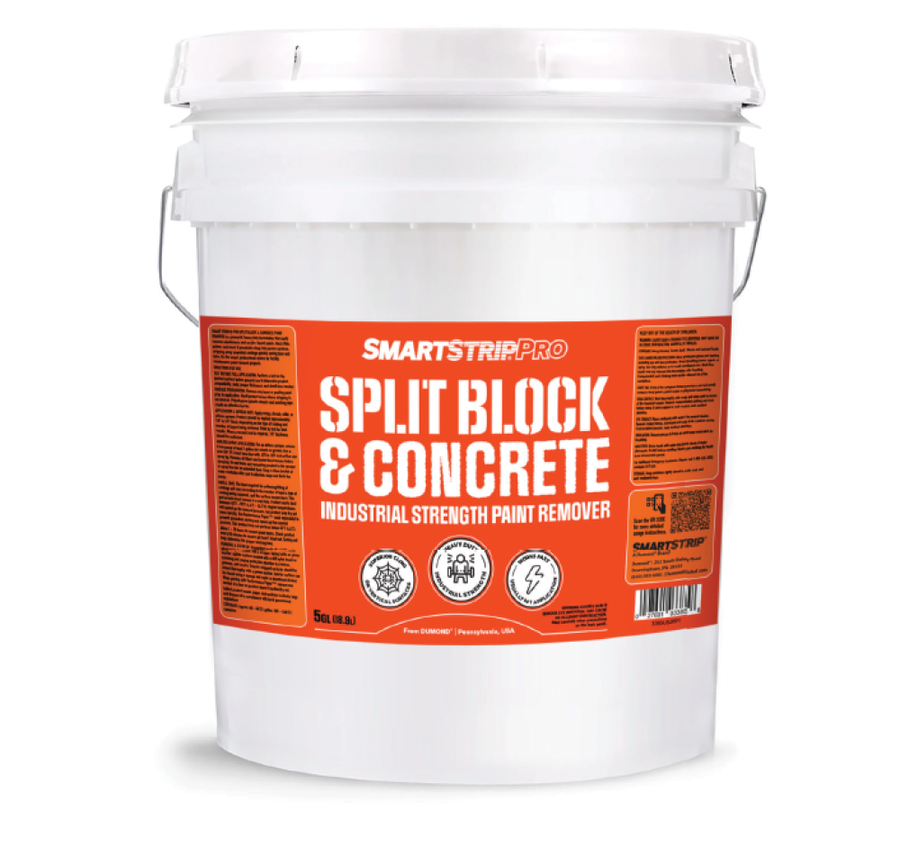 Smart Strip® PRO Split Block & Concrete Paint Remover – Dumond