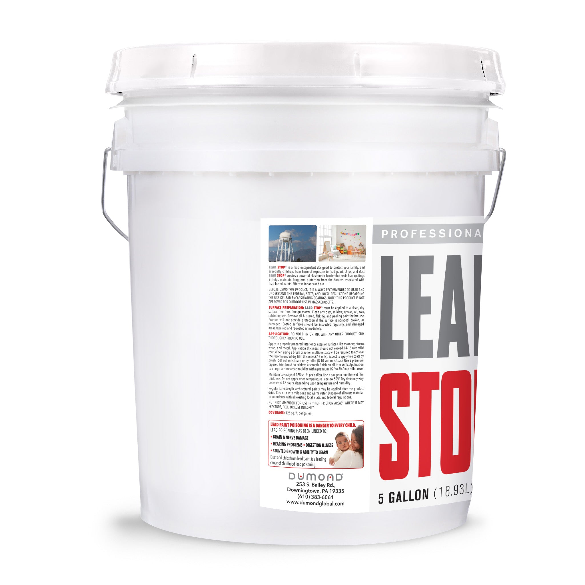 Lead Stop® Professional Lead Encapsulant - 5 Gallons – Dumond