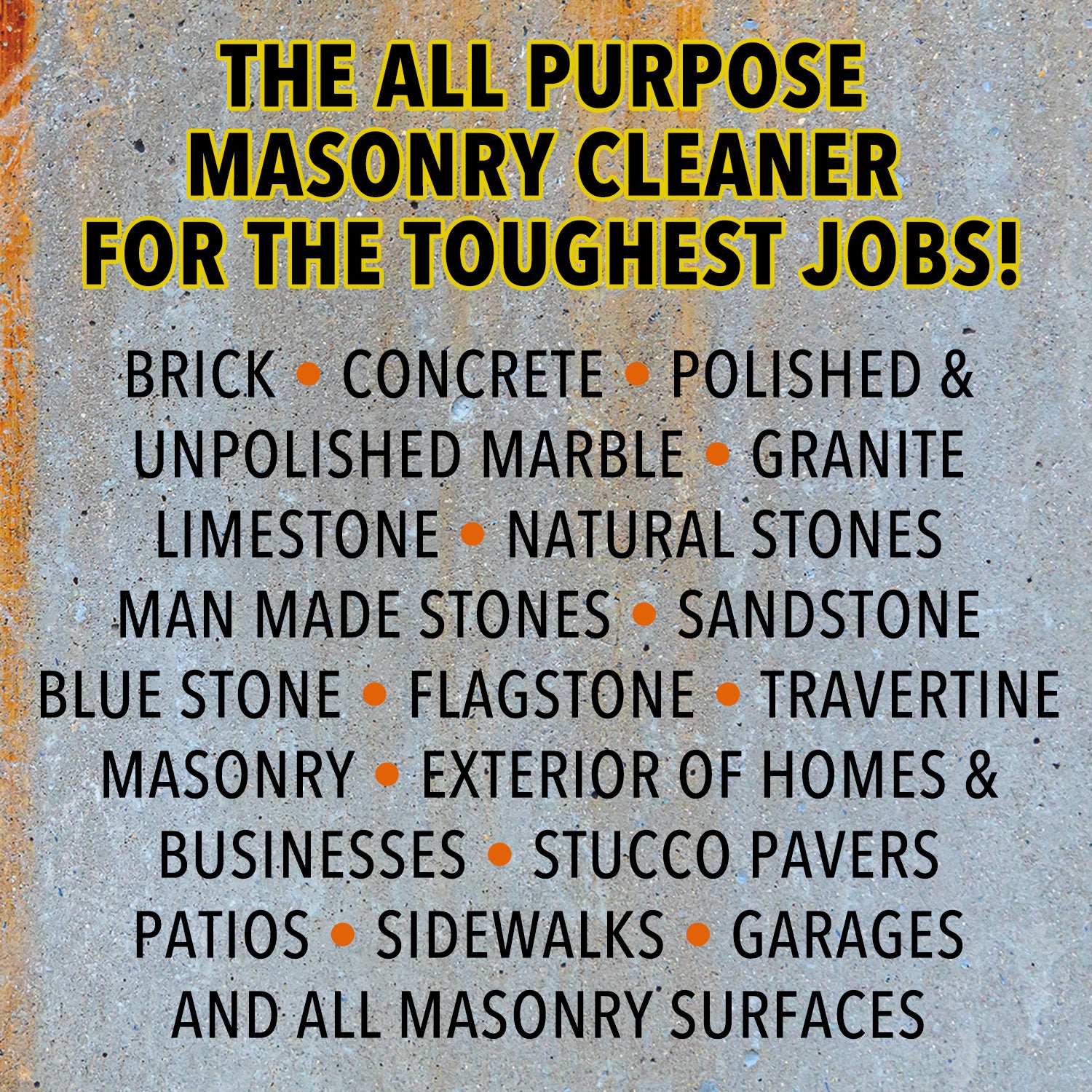 Smart ‘n Easy™ Ultimate Stone and Masonry Cleaner – Dumond