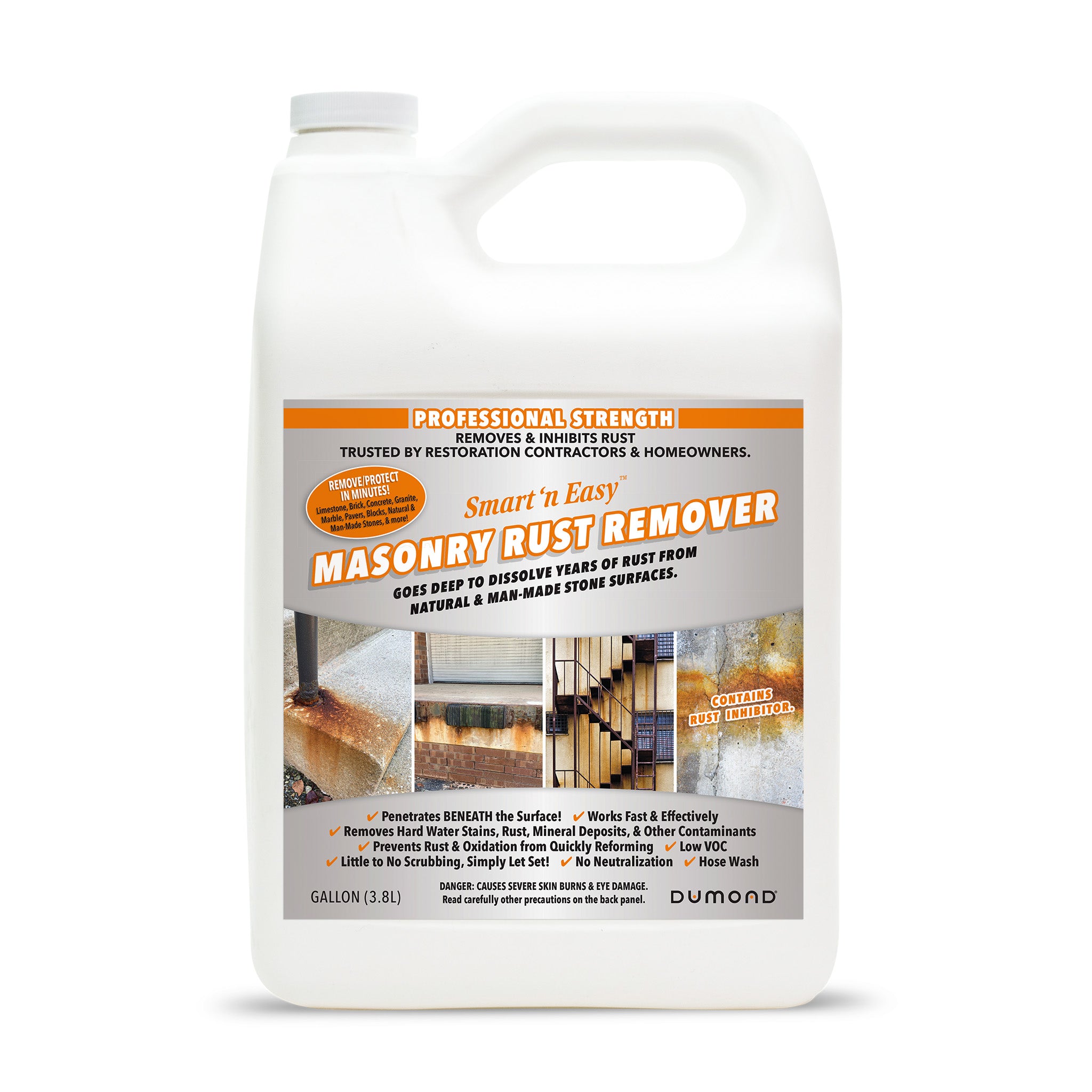 Smart ‘n Easy™ Masonry Rust Remover – Dumond