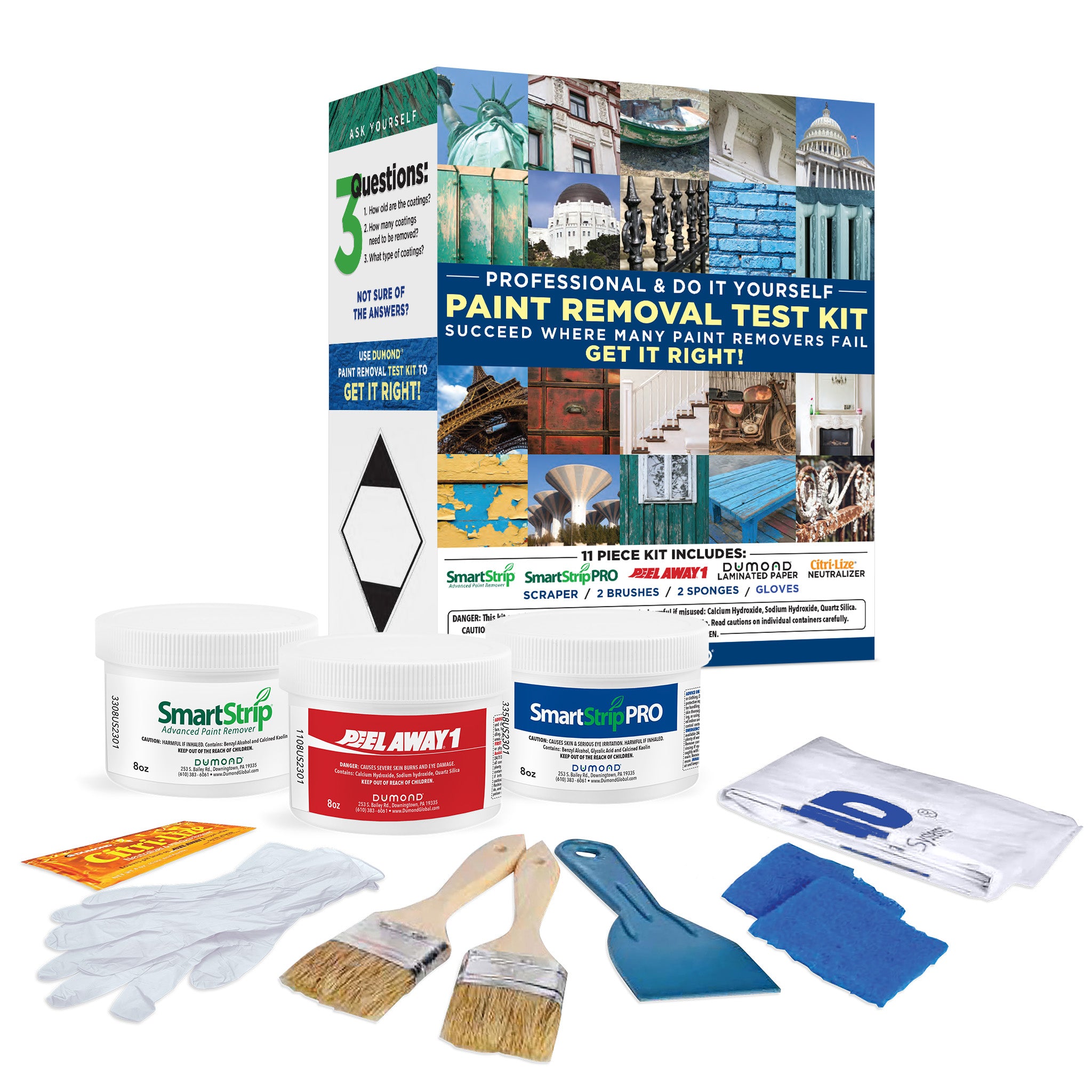 Dumond® Paint Removal Test Kit