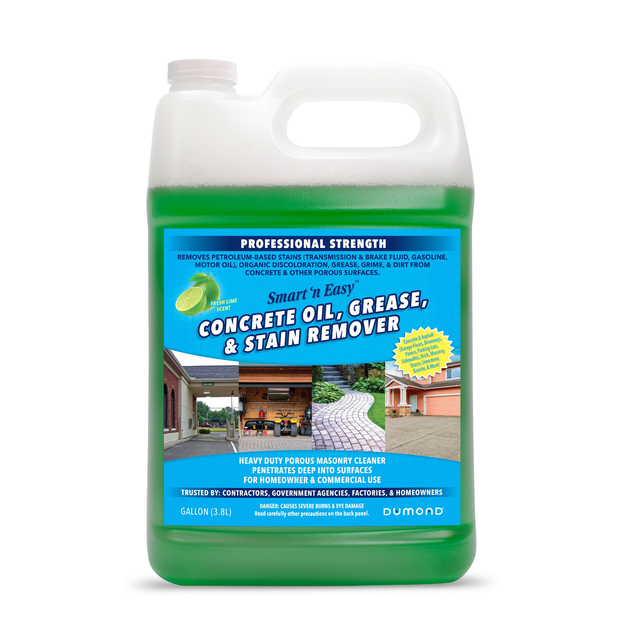 Smart ‘n Easy™ Concrete Oil, Grease, & Stain Remover – Dumond