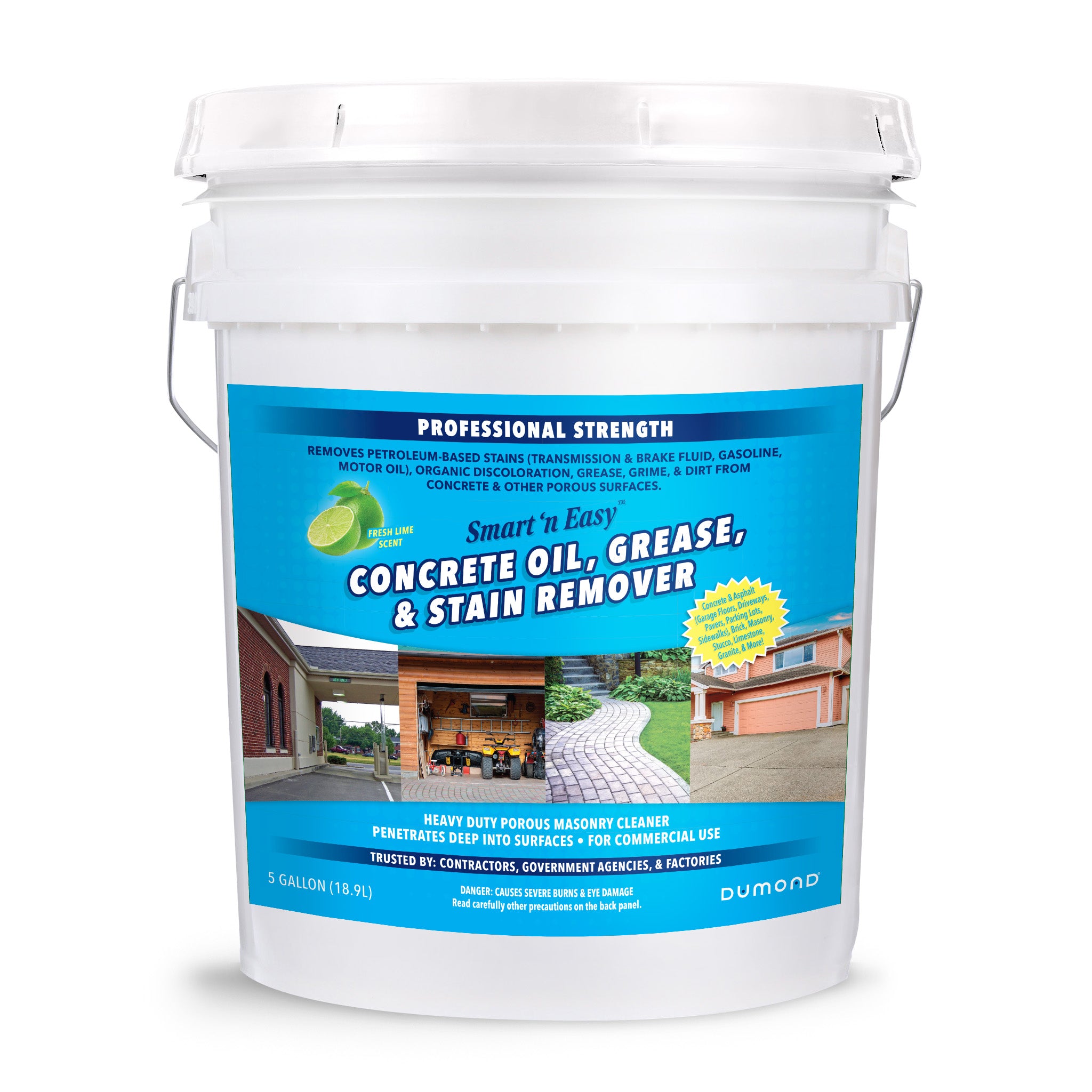 Smart ‘n Easy™ Concrete Oil, Grease, & Stain Remover – Dumond