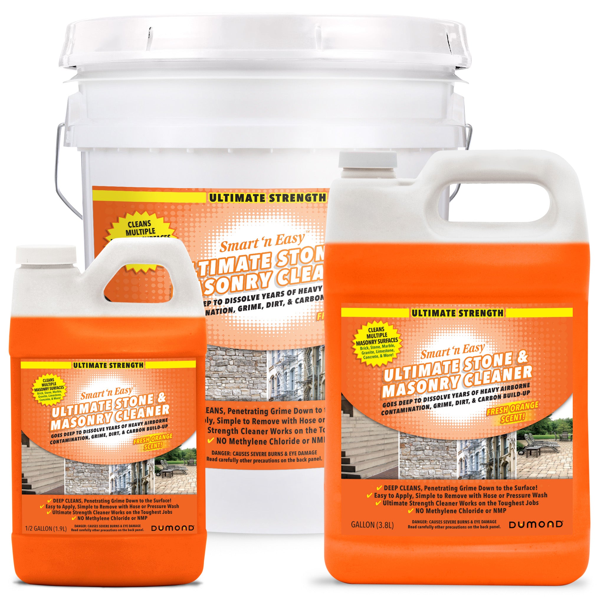 Smart ‘n Easy™ Ultimate Stone and Masonry Cleaner – Dumond