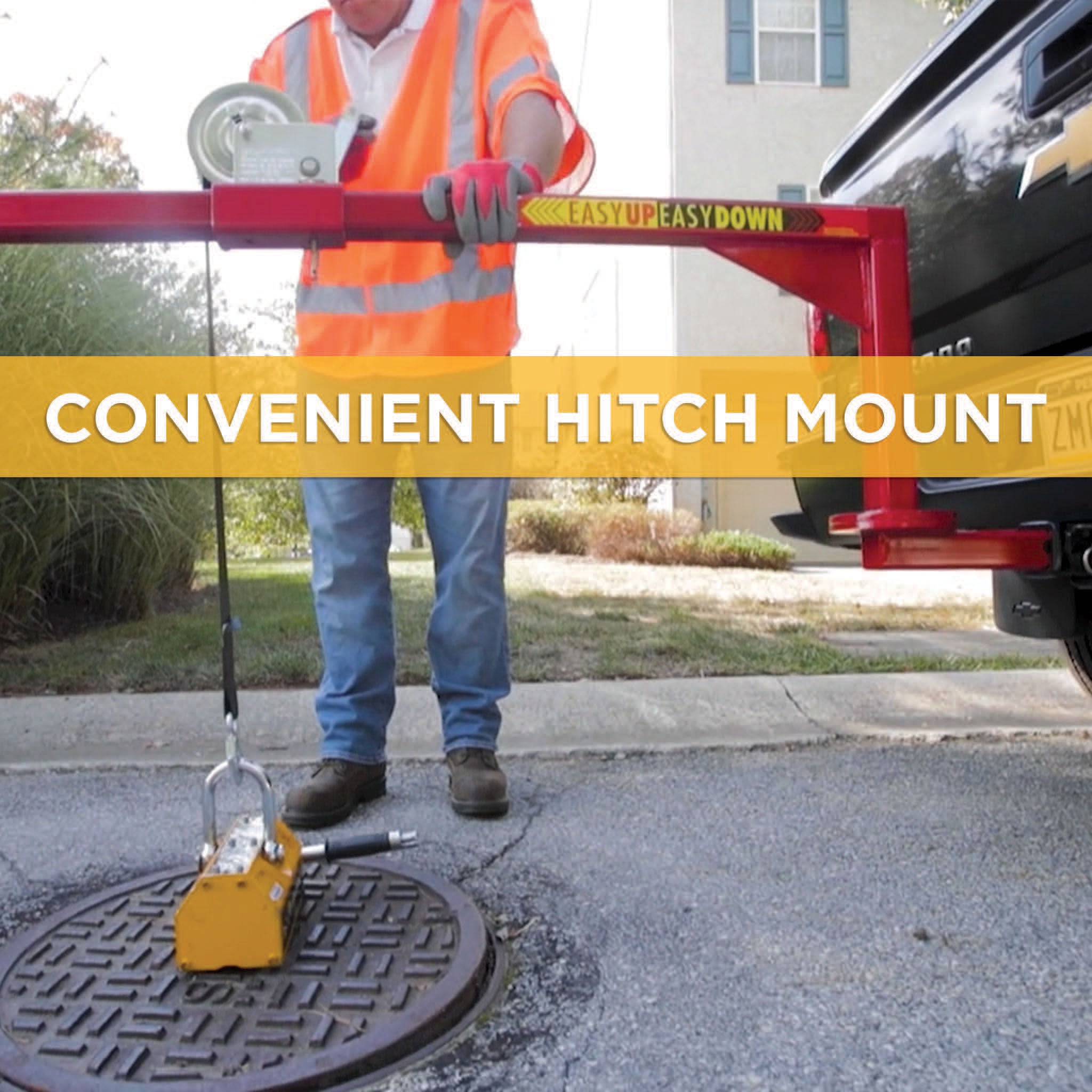 Easy Up Easy Down® Manhole Lifter - Magnet System – Dumond