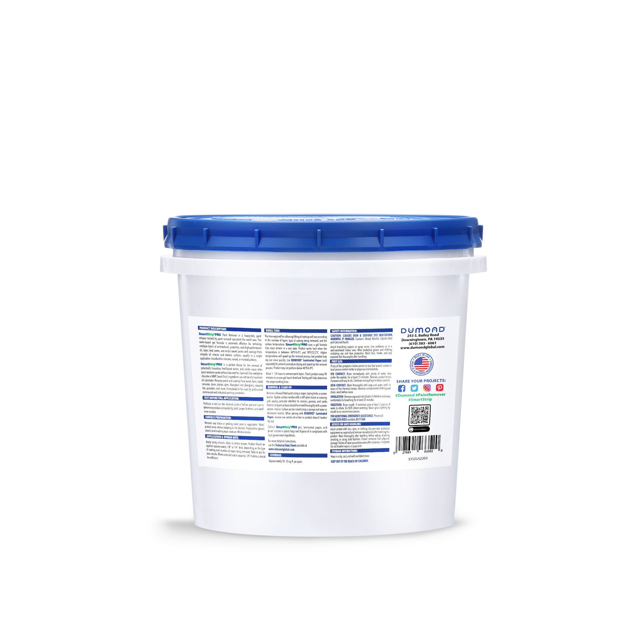Smart Strip® PRO Paint Remover - 1 Quart Sample – Dumond