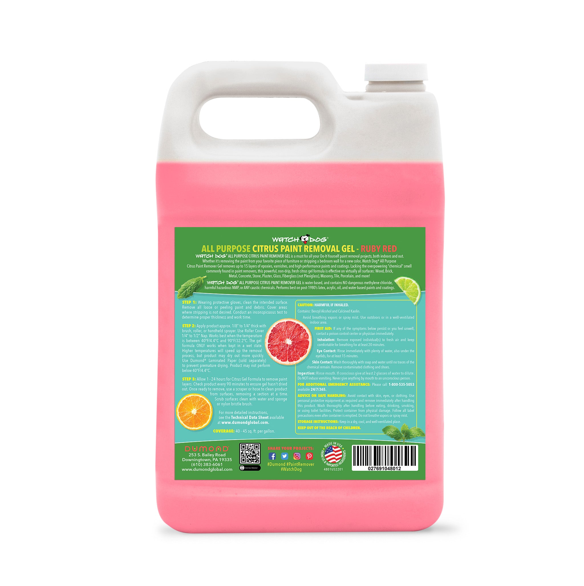 Watch Dog® All Purpose Citrus Paint Remover Gel – Dumond